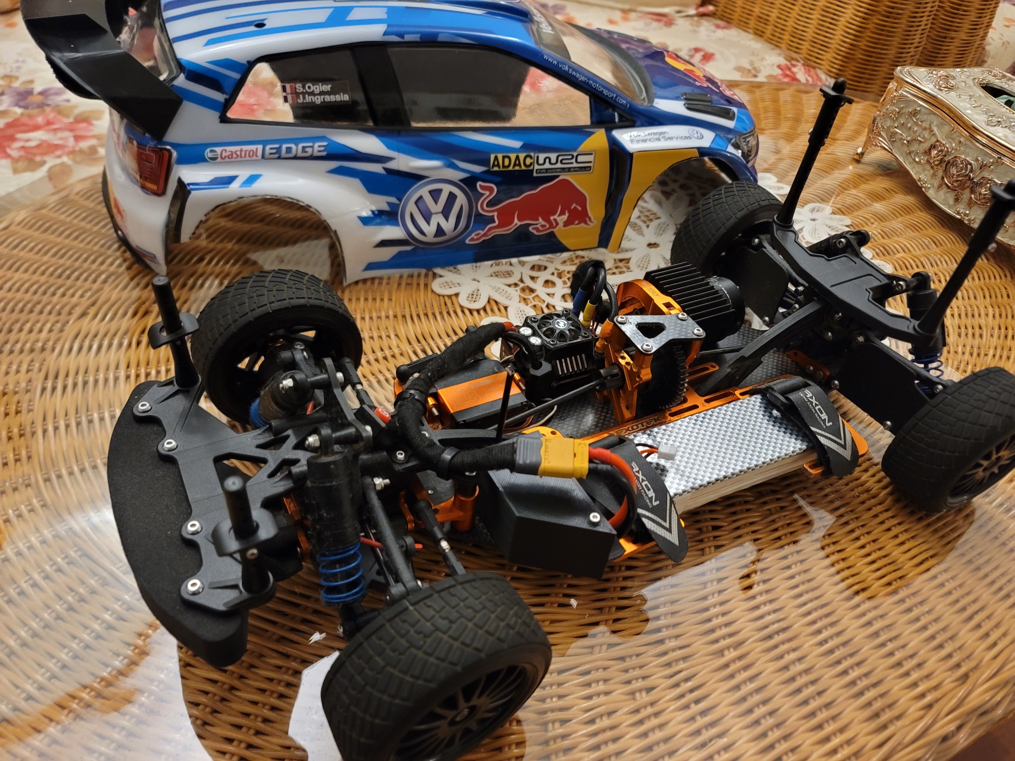RCFans论坛 1/8 HPI WR8 VW POLO WRC 新壳复活 - Powered by Discuz!