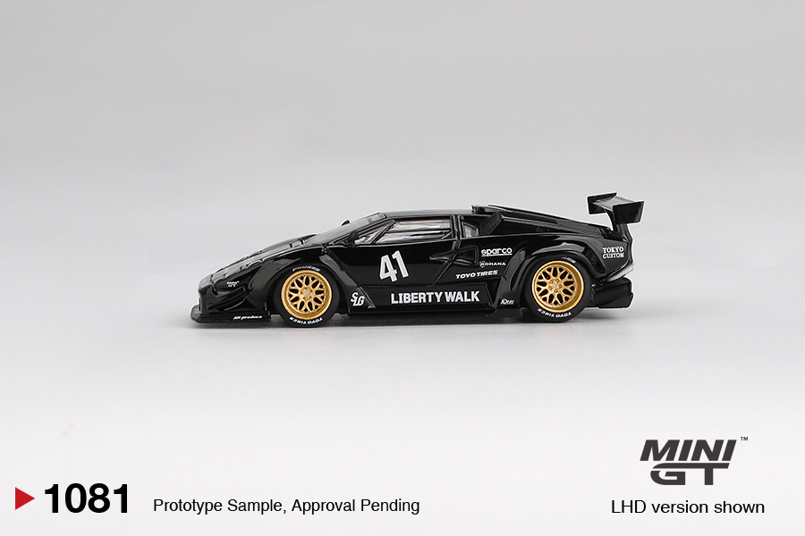 RCFans MINI GT Lamborghini Countach LB-WORKS Black - Powered by Discuz!