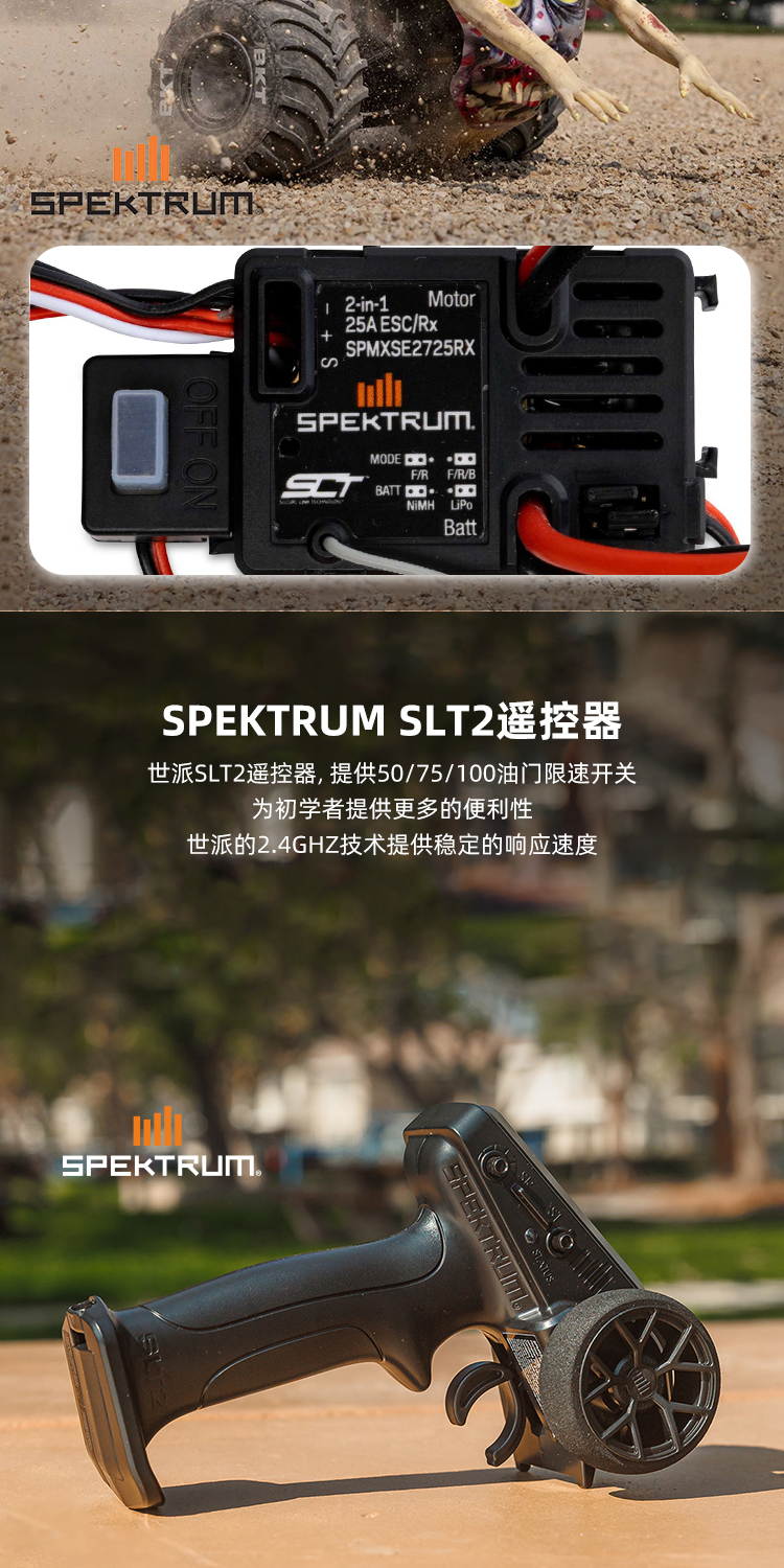 RCFans LOSI 新车 Mini LMT Zombie僵尸 四驱有刷直桥大脚车 - Powered by Discuz!